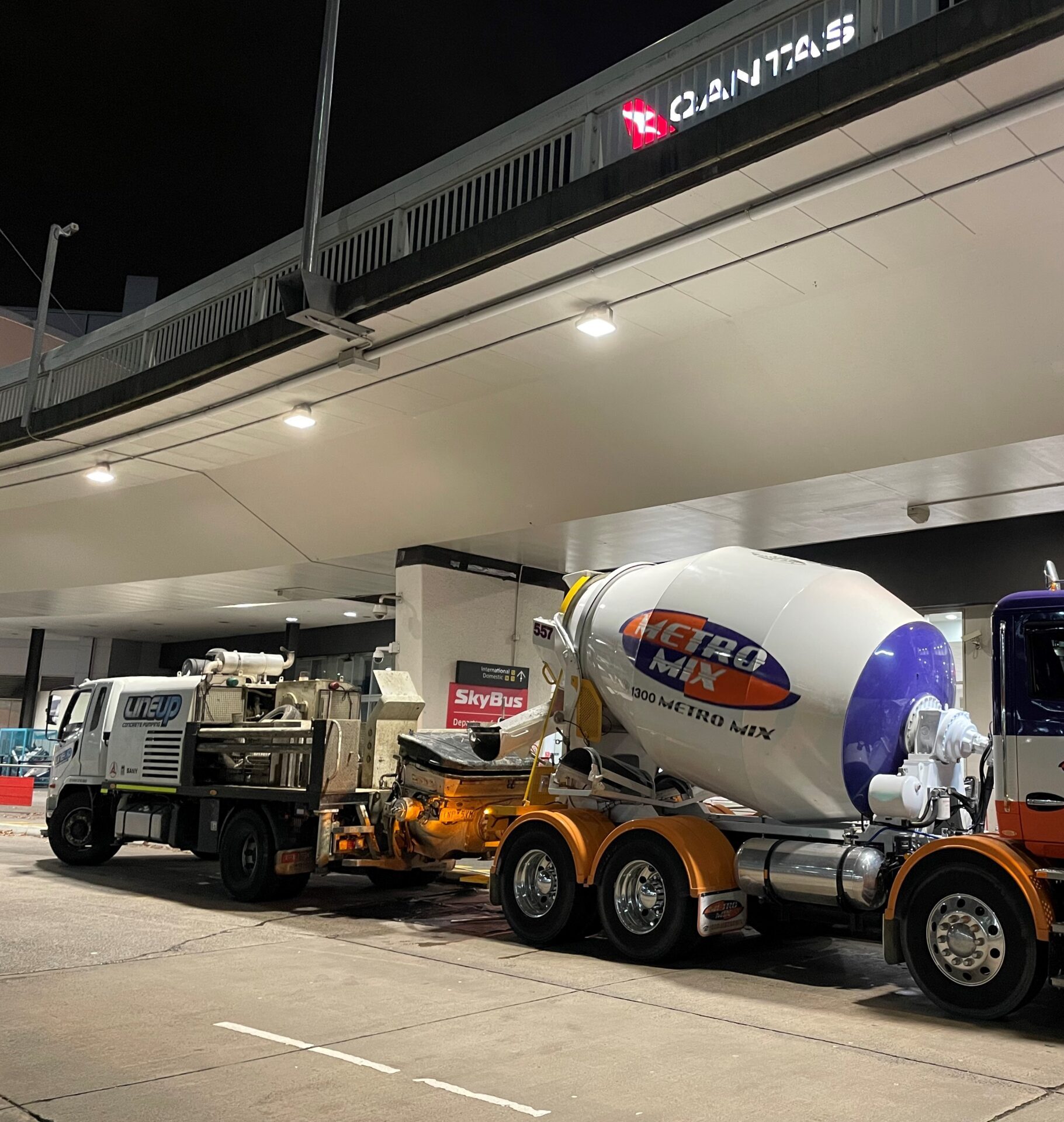 Concrete Pumping - Metro Mix